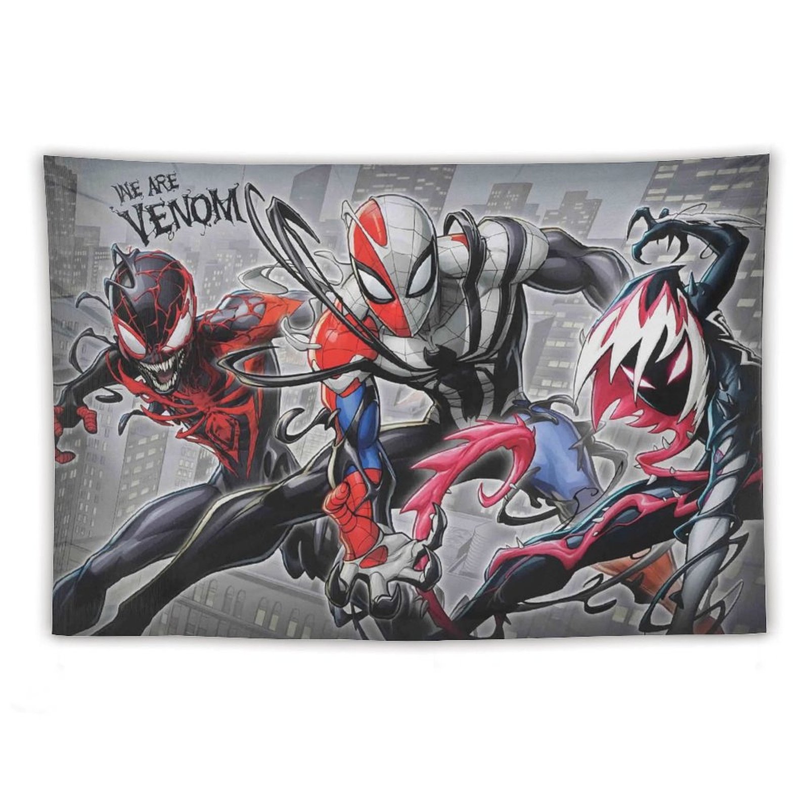 Spider-Man We Are Venom Tapestry,Spider-Man We Are Venom Tapestry Wall ...