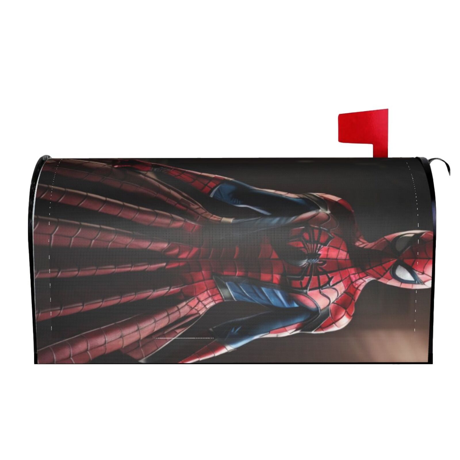 Spider-Man Wearing A Skirt Cartoon Character Mailbox Cover Magnetic ...