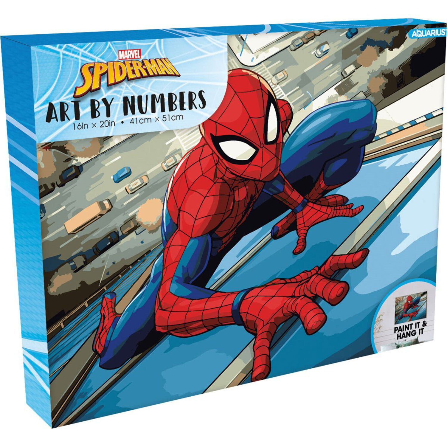 Spider-Man Web Crawler Art by Numbers - Walmart.com