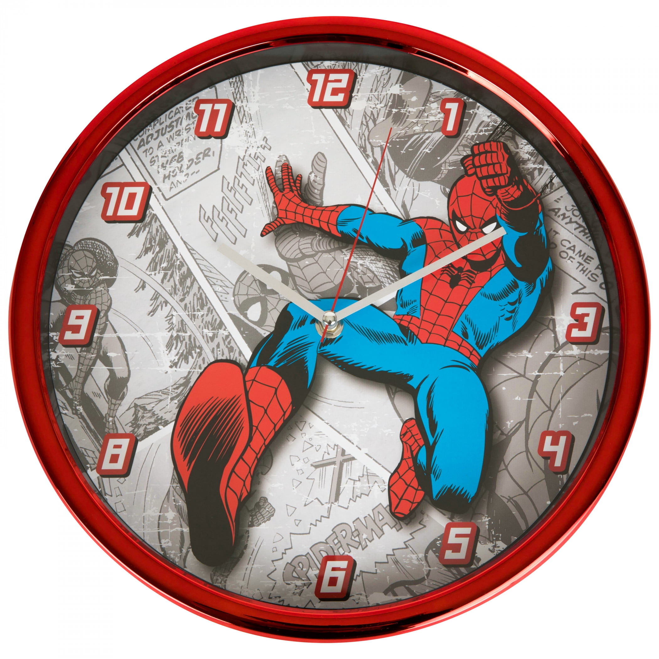 Spider-Man Web Swinging Wall Clock - Walmart.com