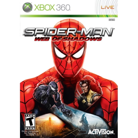 Restored Spider Man Web of Shadows | Xbox 360 - Walmart.com