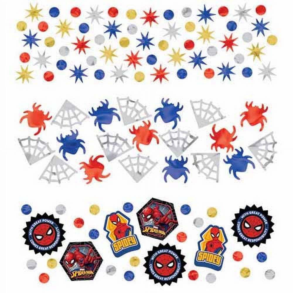 Spider-Man 'Webbed Wonder' Confetti Value Pack (3 types) - Walmart.com