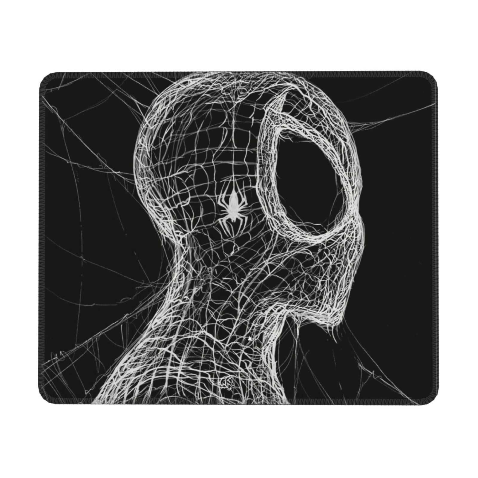 Spider-Man World Of Webs - Black And White Mouse Pad,Computer Mouse Mat ...