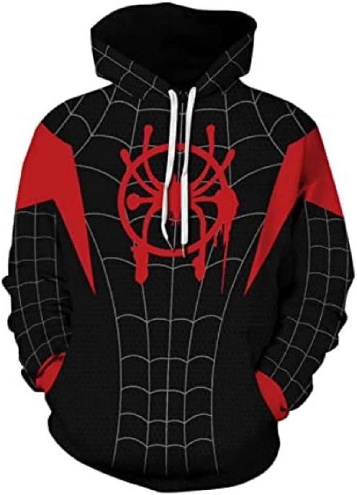 Spider-Man Zip Hoodie COS Anime 3D Style Unisex/Adult - Walmart.com