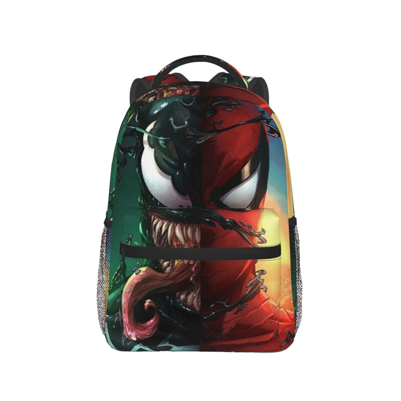 Spider-Man and Venom Backpack,Polyester Travel Backpack for Women Men ...