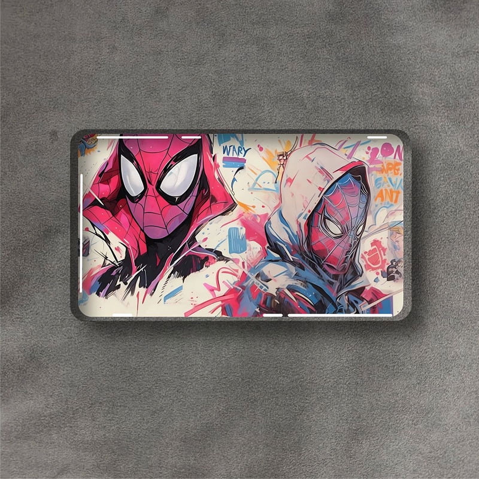 Spider-Man animation crystal sticker refrigerator chassis cartoon ...