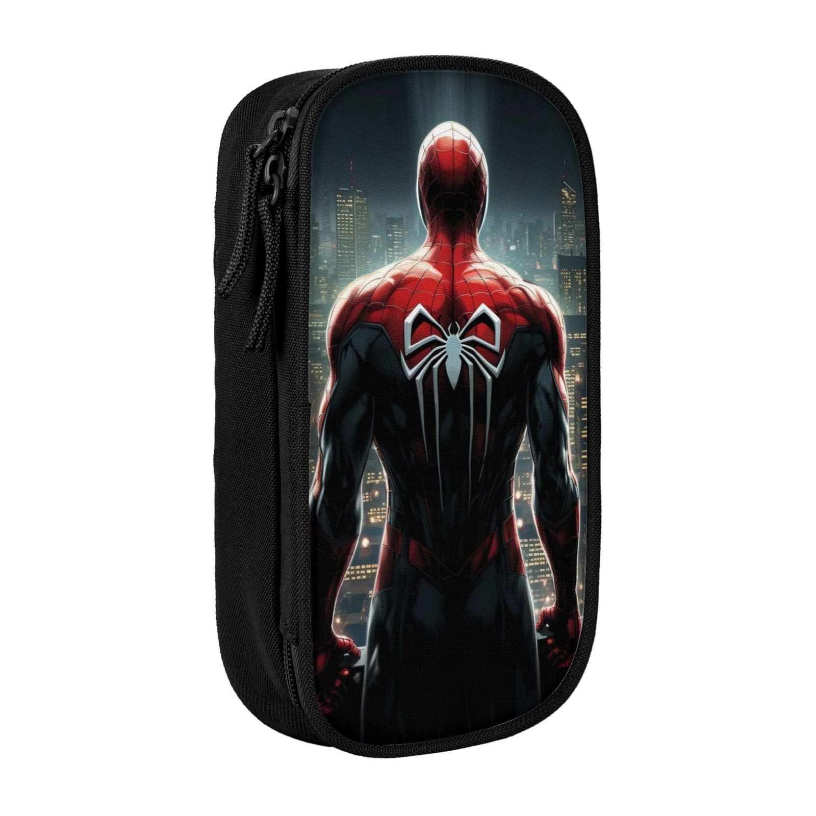 Spider-Man from behind Double Layer Large Capacity Pencil Bag with ...