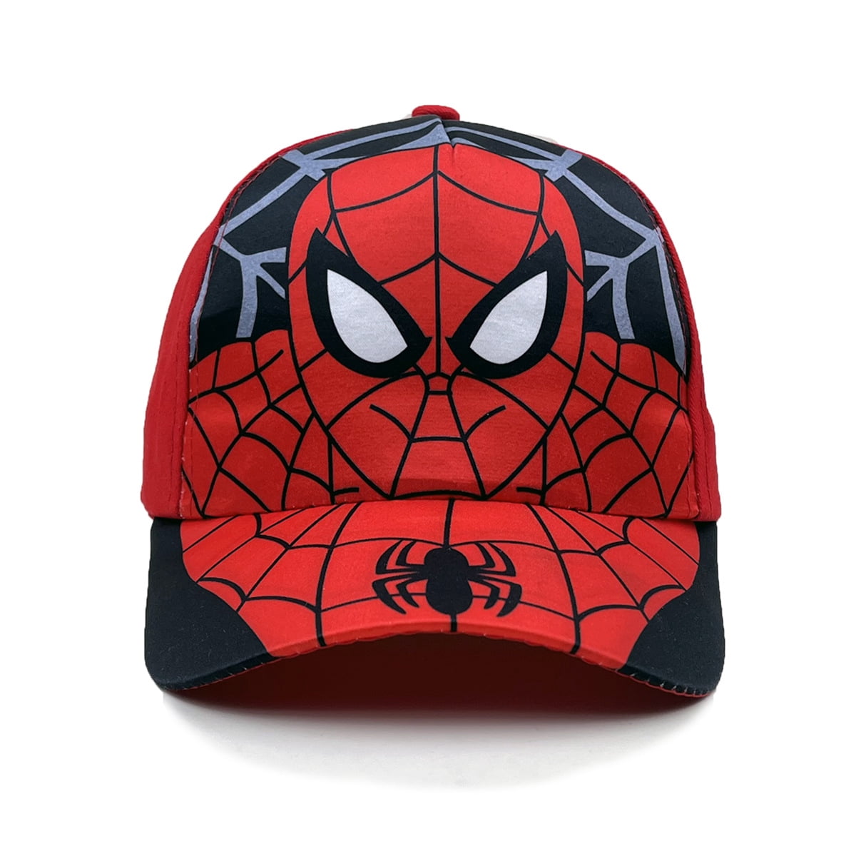 Spider-Man Cartoon Peripheral Print Baseball Cap Wide Brim Spring ...