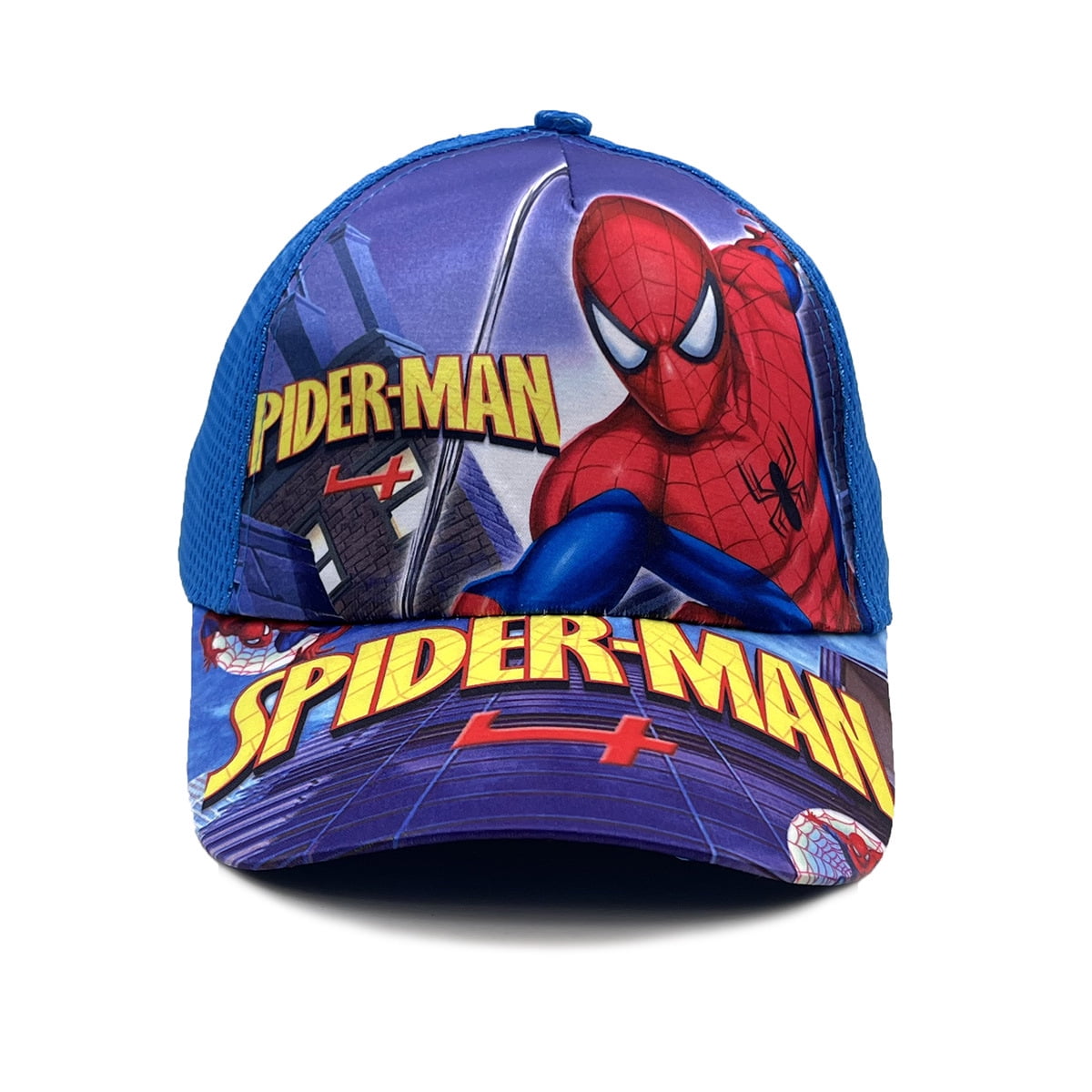 Spider-Man cartoon peripheral print baseball cap wide brim spring ...