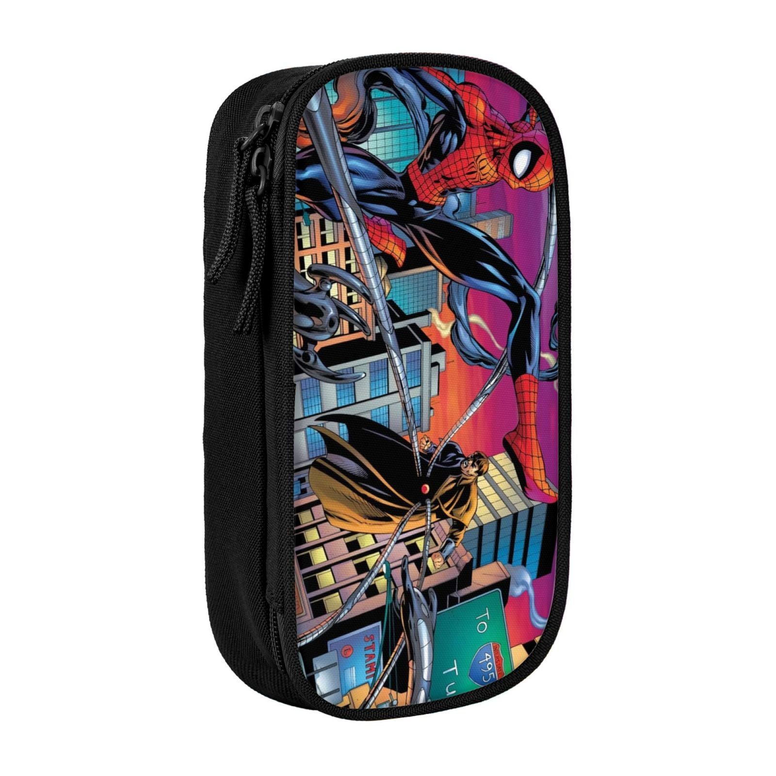 Spider-Man vs. Doctor Octopus Double Layer Large Capacity Pencil Bag ...