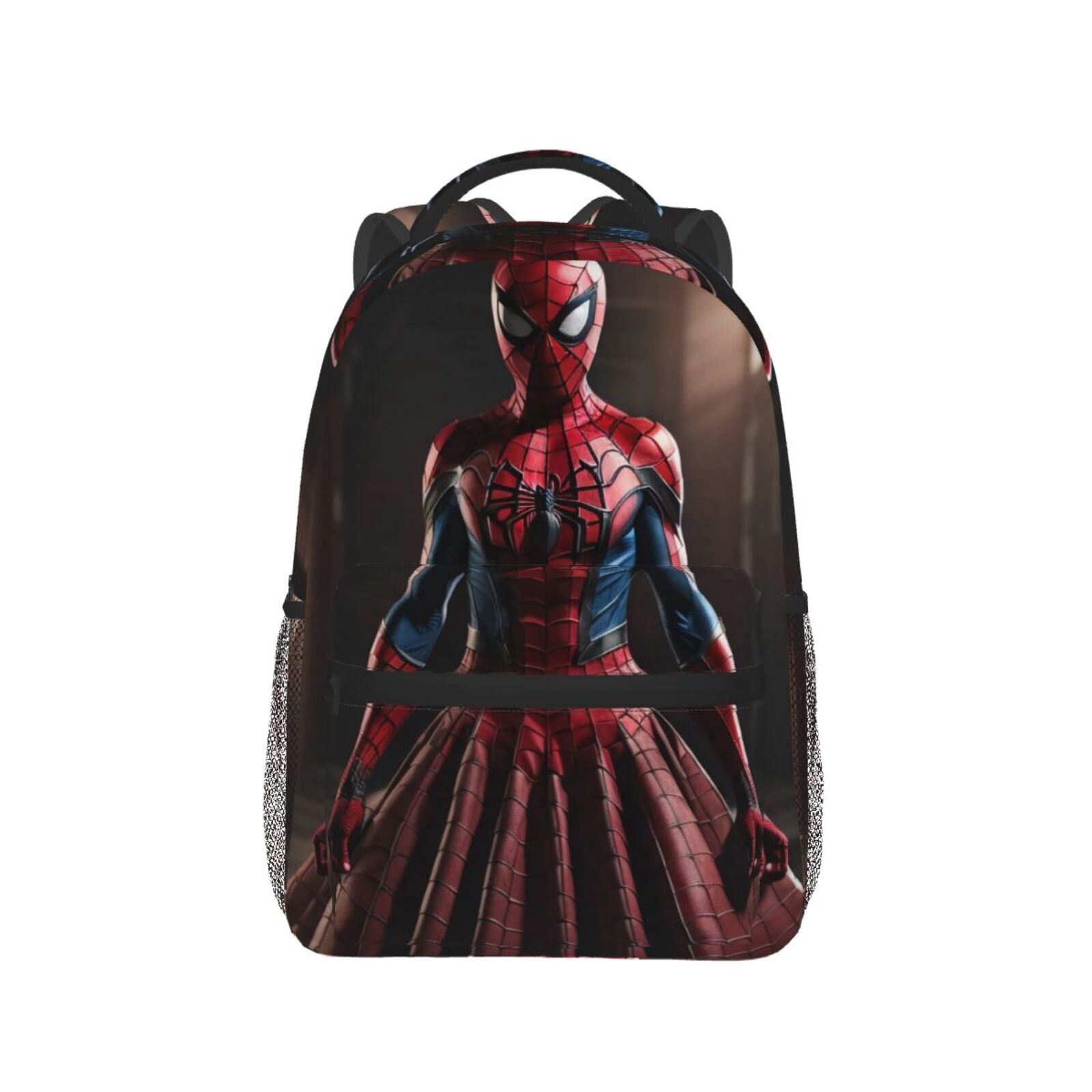 Spider-Man wearing a skirt Backpack,Polyester Travel Backpack for Women ...