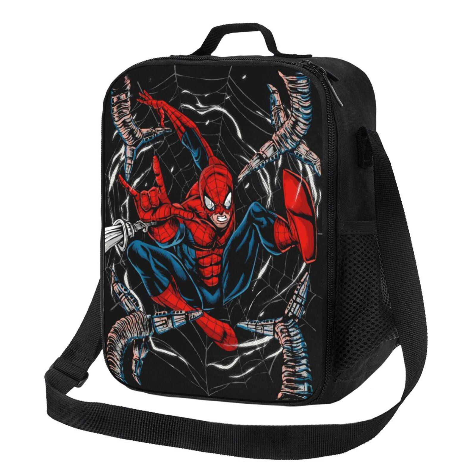 Spider-Man x Doctor Octopus Crossbody Lunch Bag Portable Leakproof ...