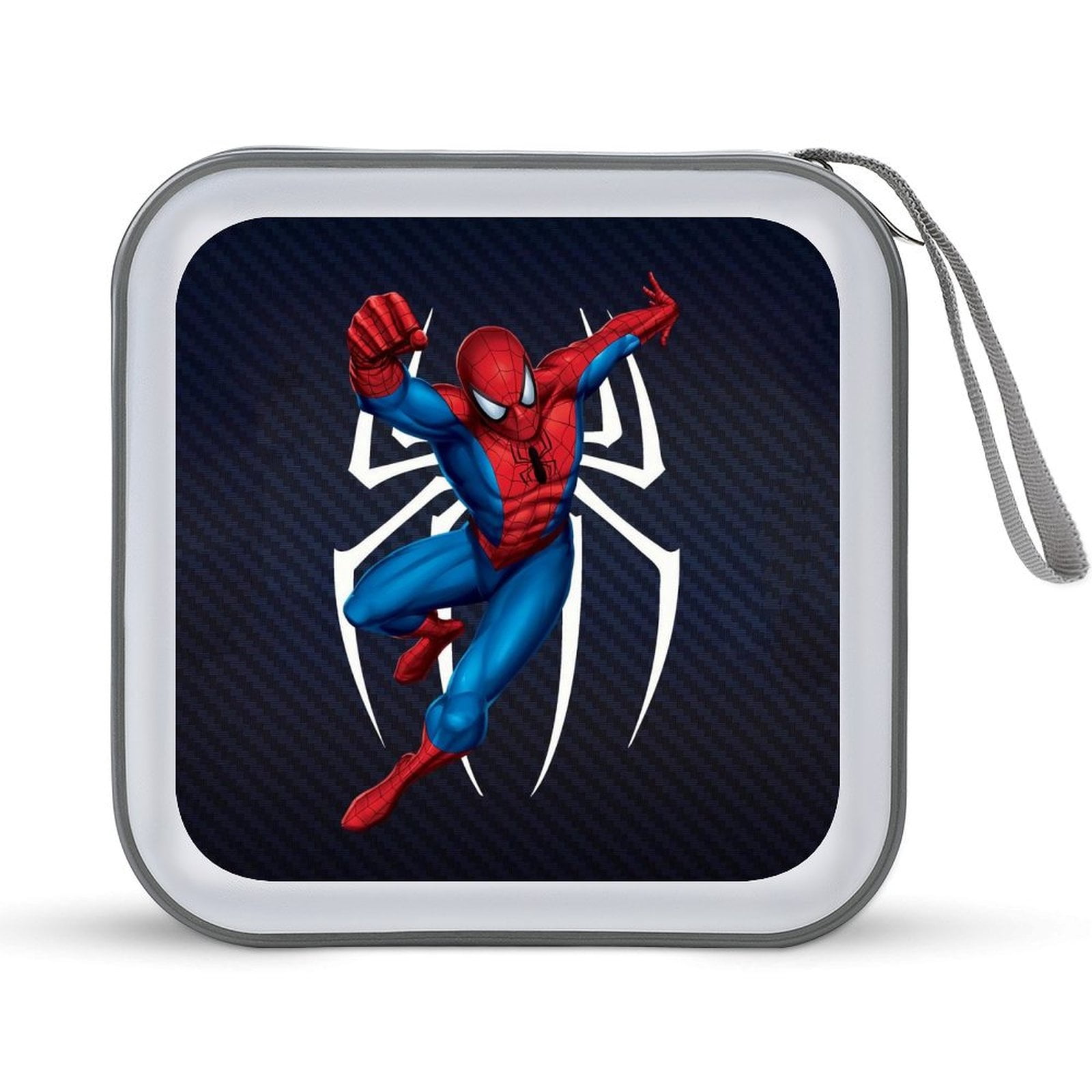 Spider-Man00153 CD Case, 40 Capacity VCD/DVD Case Holders Wallet Hard ...