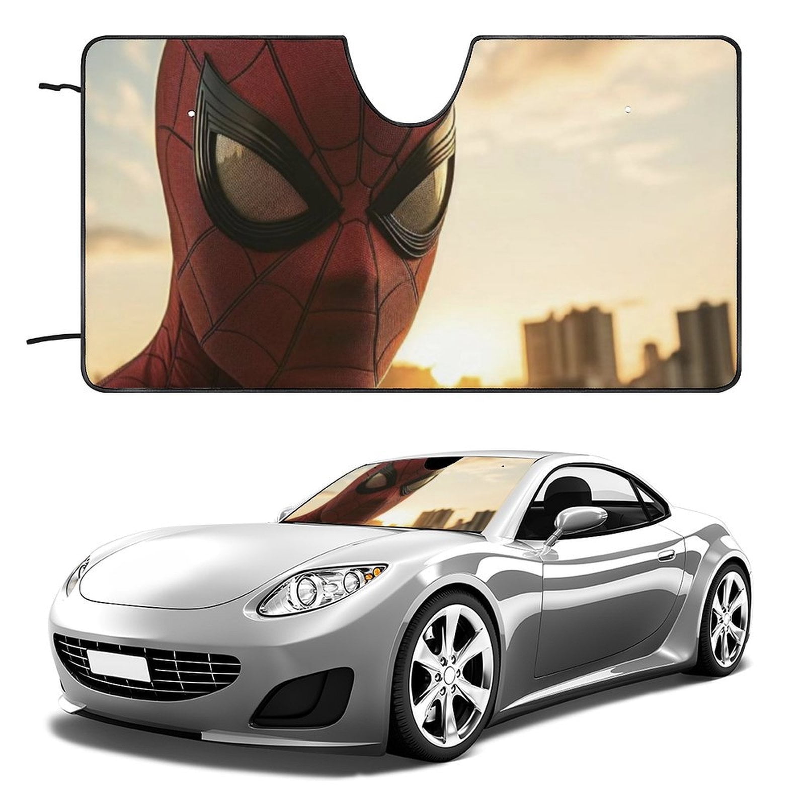 Spider-Man01 Car windshield visor is suitable for sedans, SUVs, and ...