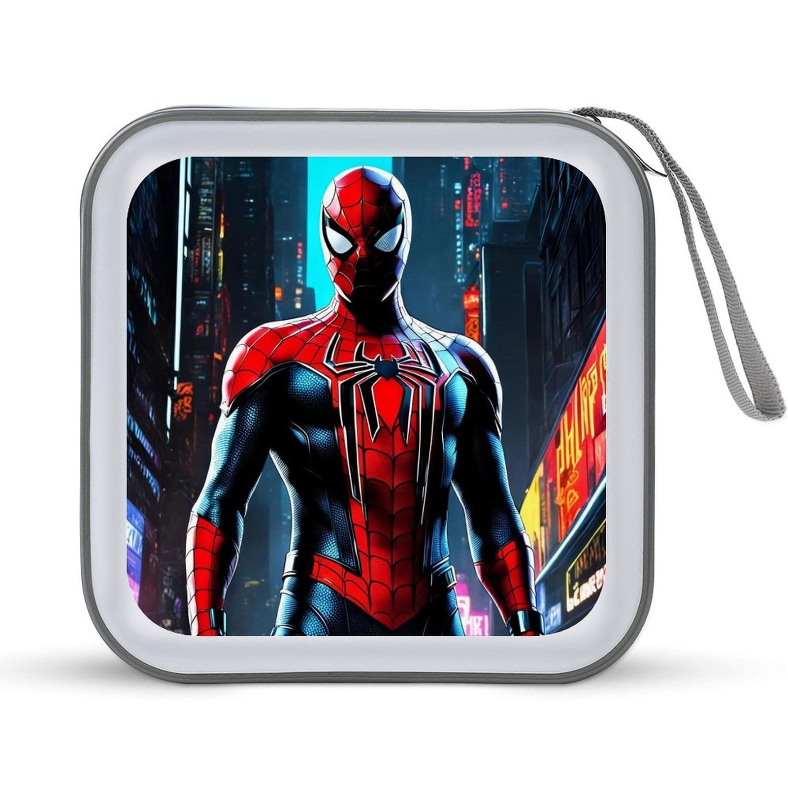 Spider-Man0365 CD Case, 40 Capacity VCD/DVD Case Holders Wallet Hard ...