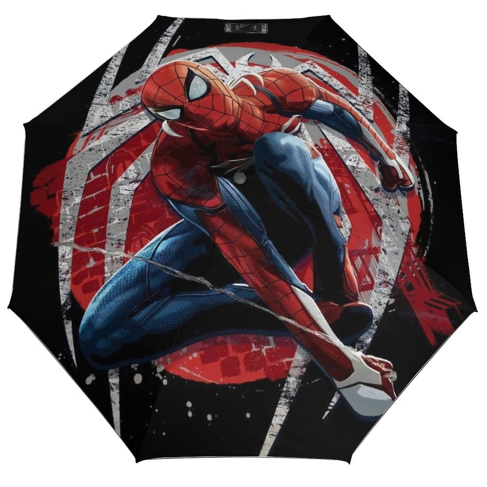 Spider-Man1154 Travel Automatic Folding Rain Umbrellas with Cover Bag ...