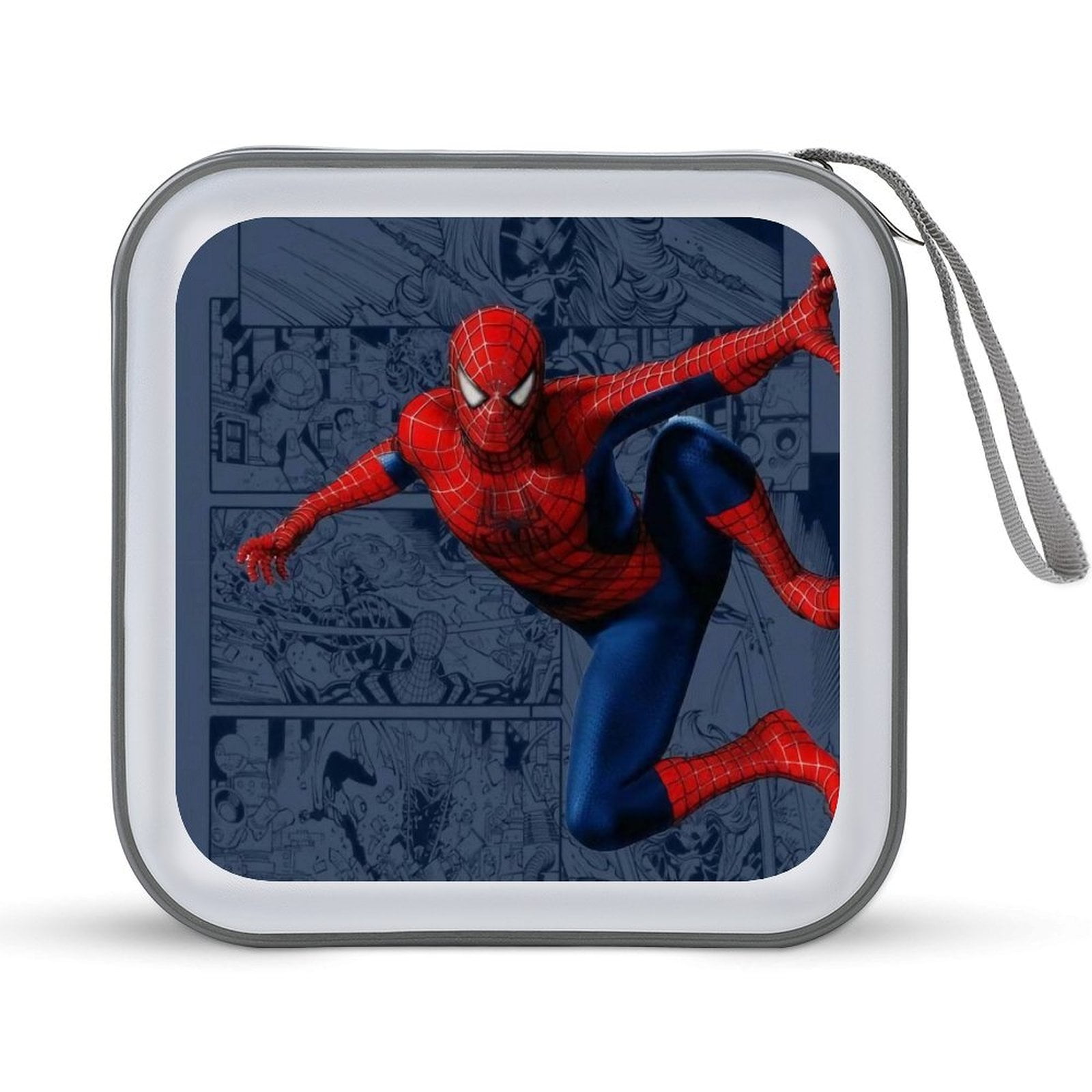 Spider-Man2658 CD Case, 40 Capacity VCD/DVD Case Holders Wallet Hard ...