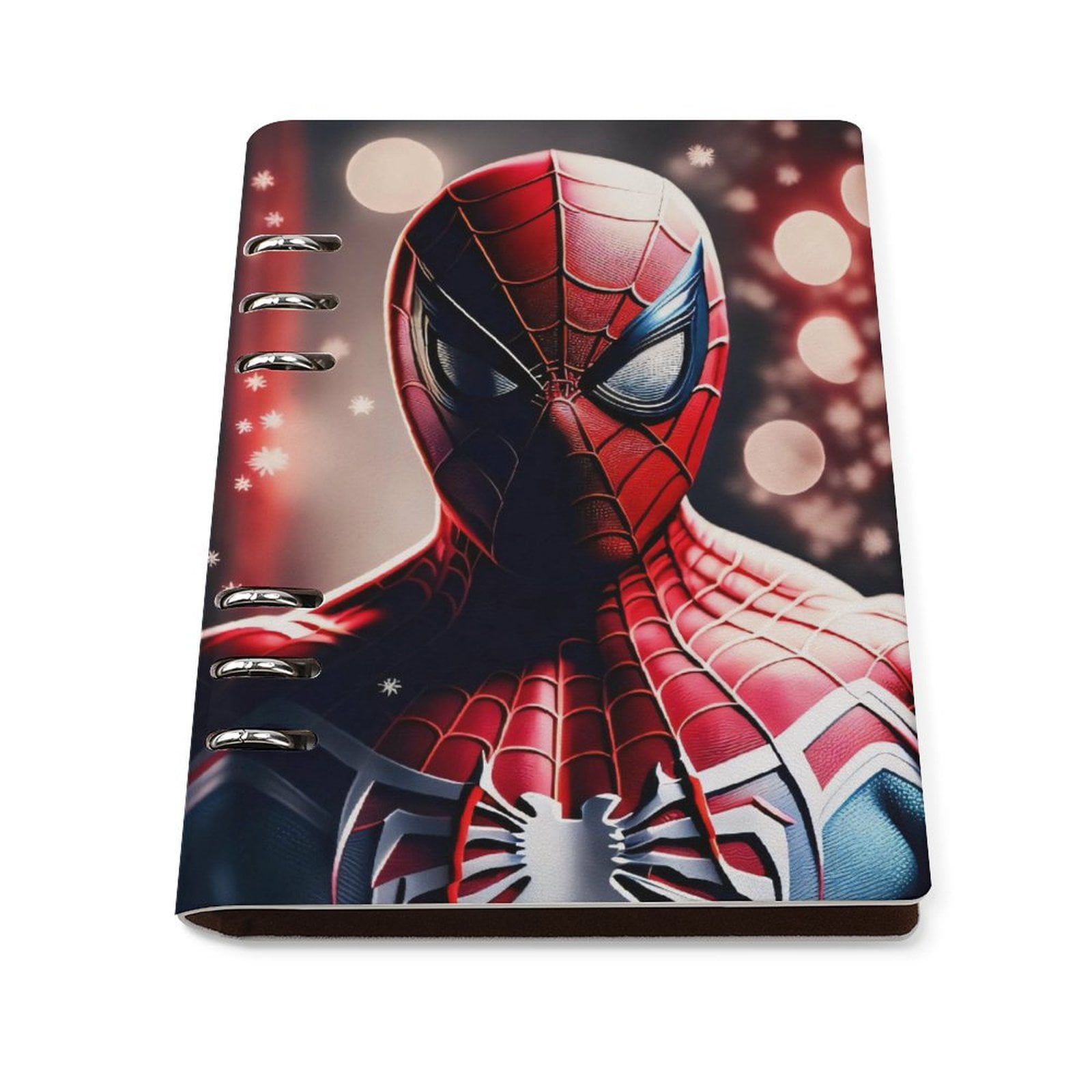 Spider-Man3651 Refillable Leather A5 Loose Leaf Notebook, Loose Leaf ...