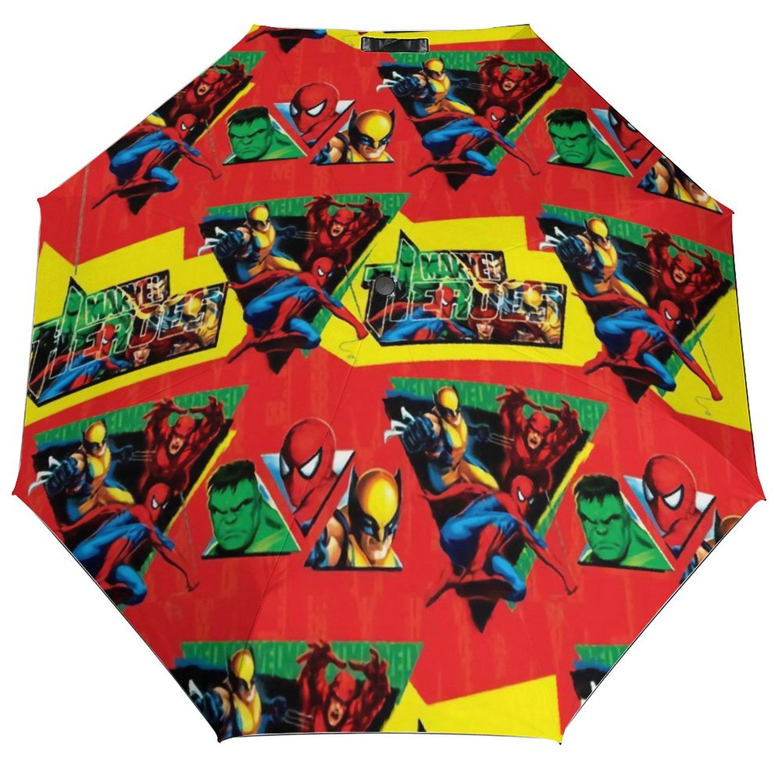 Spider-Man3658 Travel Automatic Folding Rain Umbrellas with Cover Bag ...