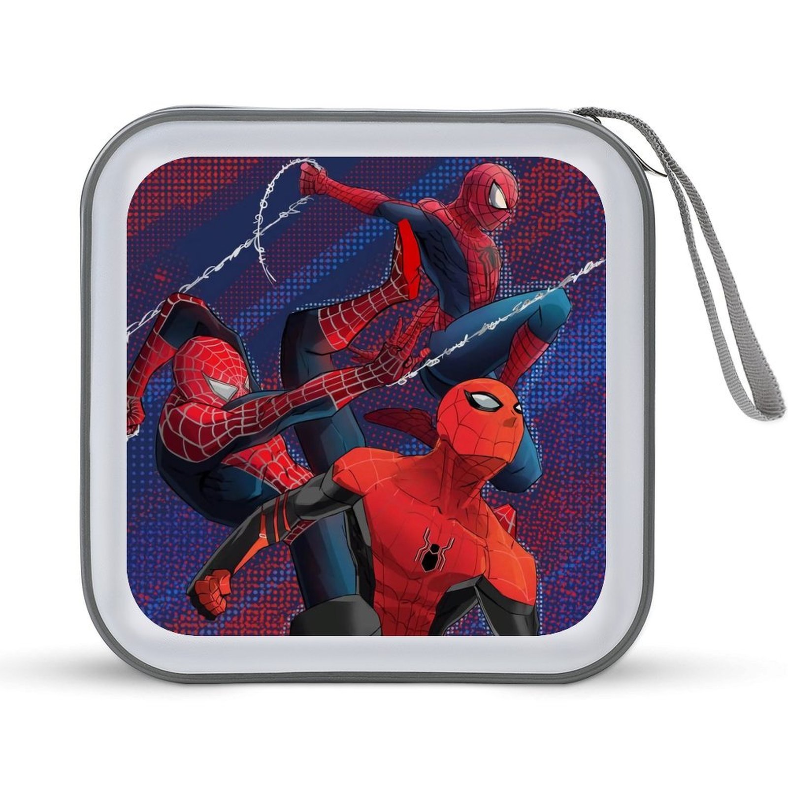 Spider-Man4548 CD Case, 40 Capacity VCD/DVD Case Holders Wallet Hard ...