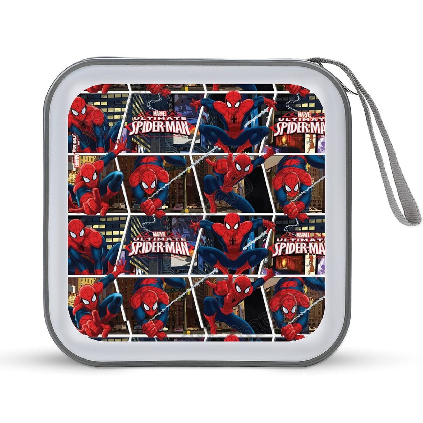 Spider-Man512 CD Case, 40 Capacity VCD/DVD Case Holders Wallet Hard ...