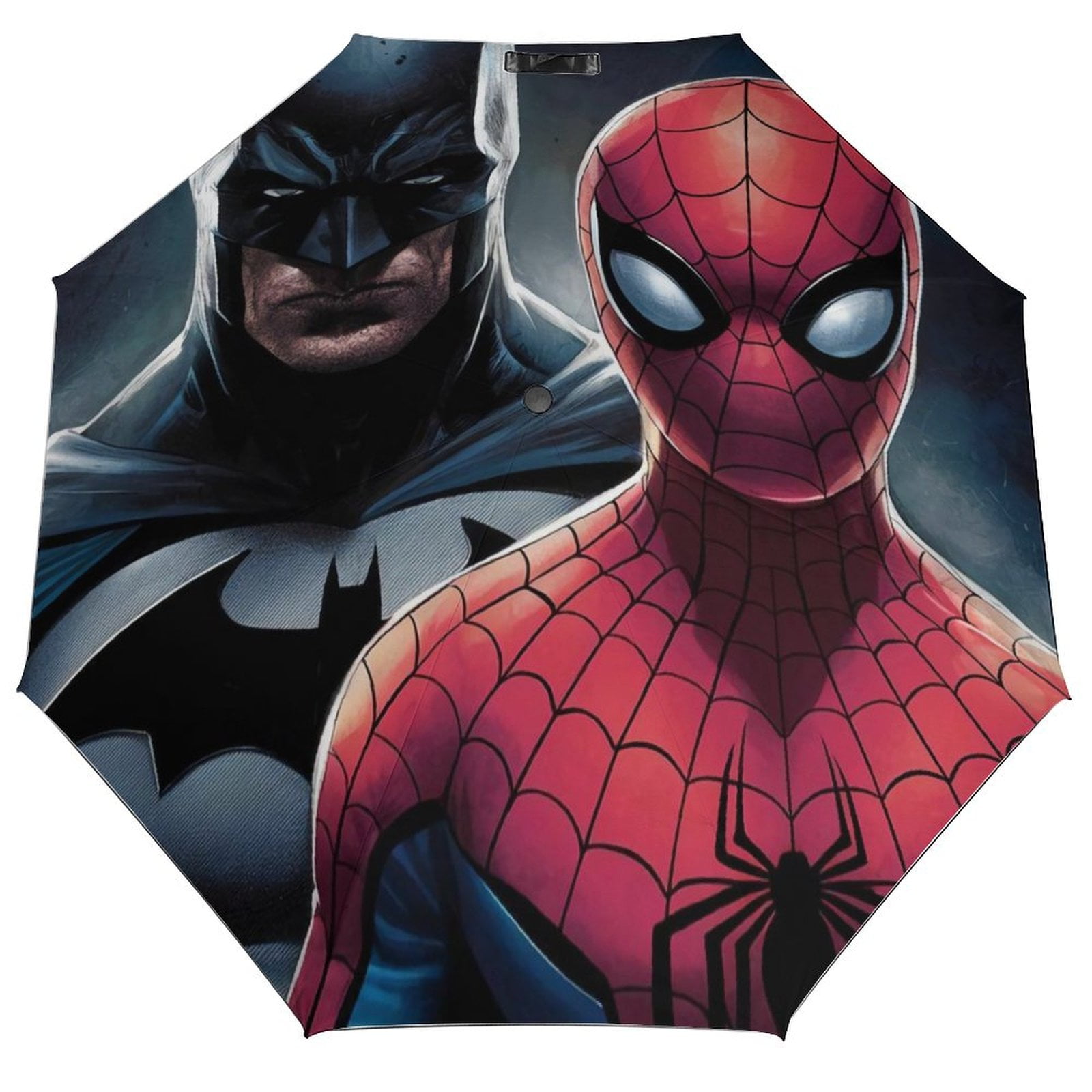 Spider-Man6598 Travel Automatic Folding Rain Umbrellas with Cover Bag ...