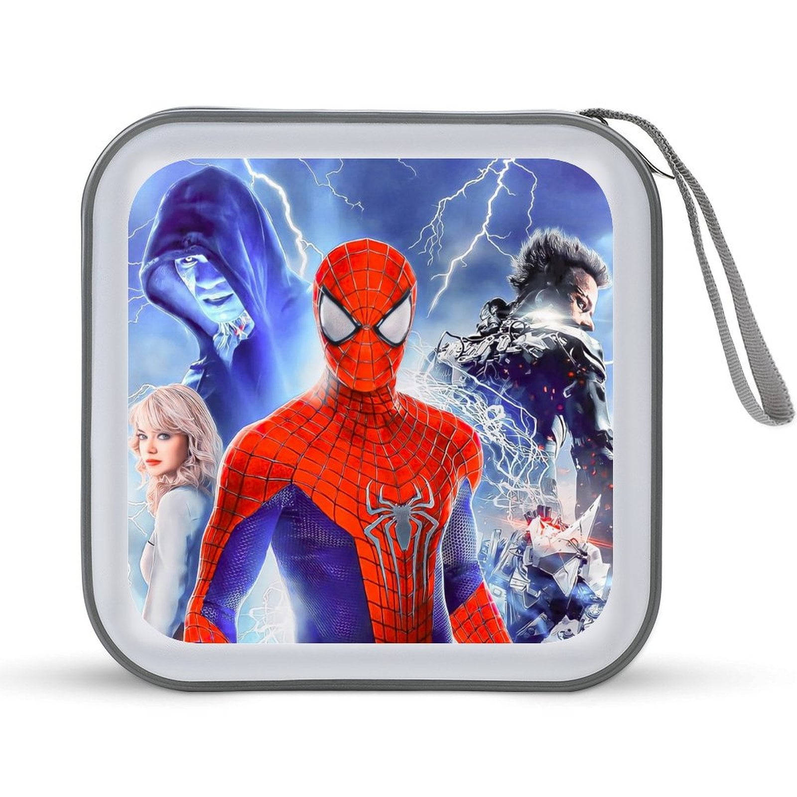 Spider-Man6874 CD Case, 40 Capacity VCD/DVD Case Holders Wallet Hard ...
