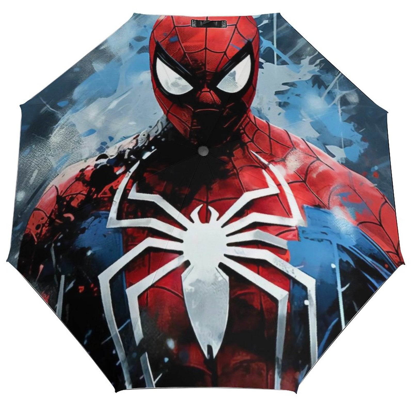 Spider-Man69820 Travel Automatic Folding Rain Umbrellas with Cover Bag ...