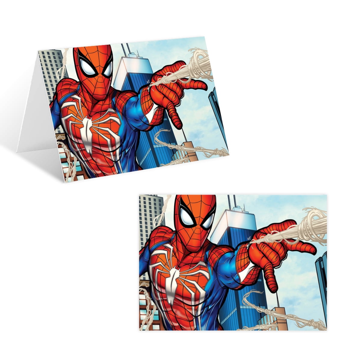 Spider-Men Cards and Envelopes Greeting Cards with Envelopes Blank Note ...