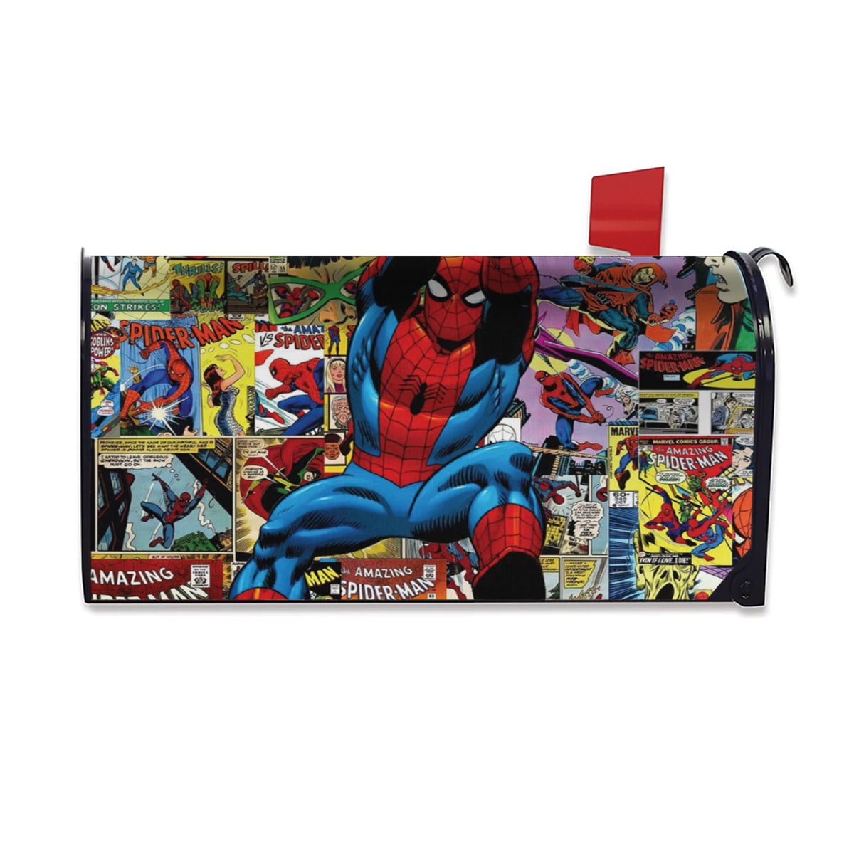 Spider-Men Mailbox Cover with Magnetic Strip Anime Mailbox Package ...