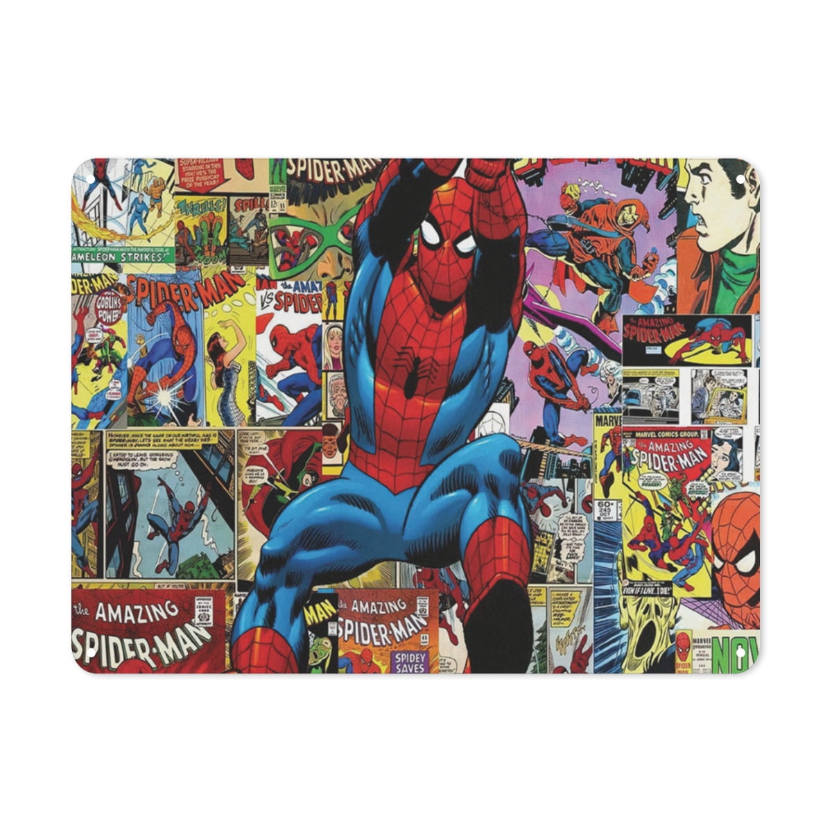 Spider-Men Poster Tin Painting Halloween Retro Tin Sign Retro Plaque ...