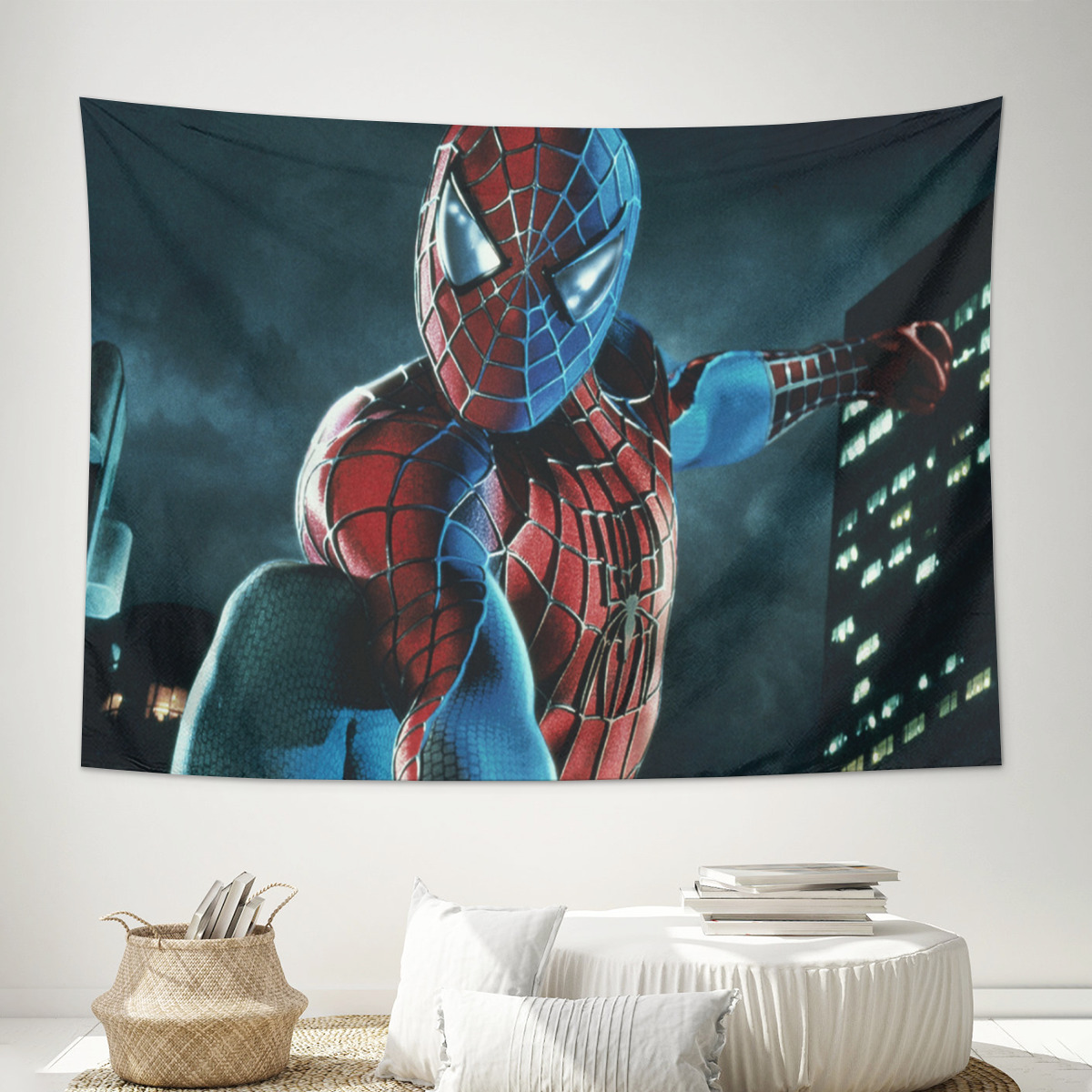 Spider-Men Tapestry 60x50 Inch Cartoon Wall Hanging Anime Tapestry for ...