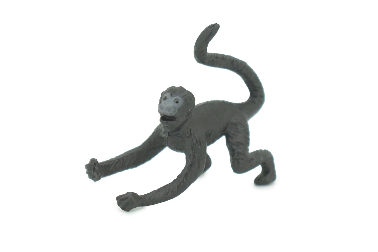 Spider Monkey, Atelidae family, Hand Painted, Educational, Rubber ...