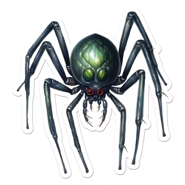 Spider Monster Halloween Sticker Phone Decal Water Bottle Stickers Car ...