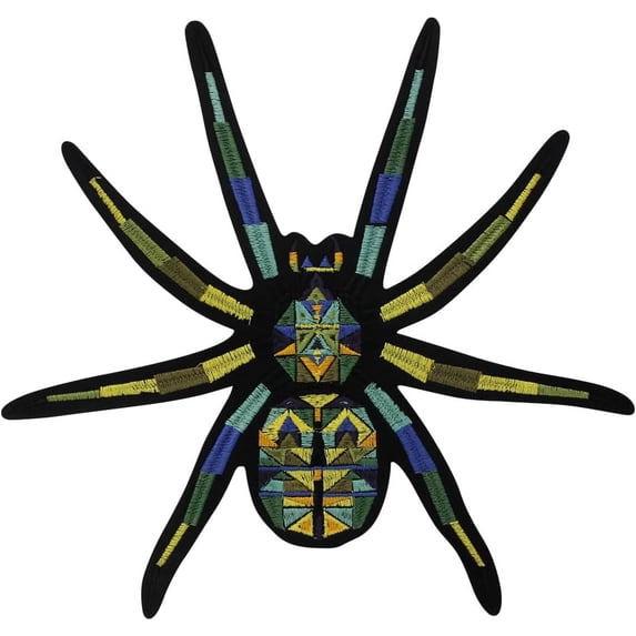 Spider Patch Colorful Spider Embroidered Applique Patch Cool Patch for ...