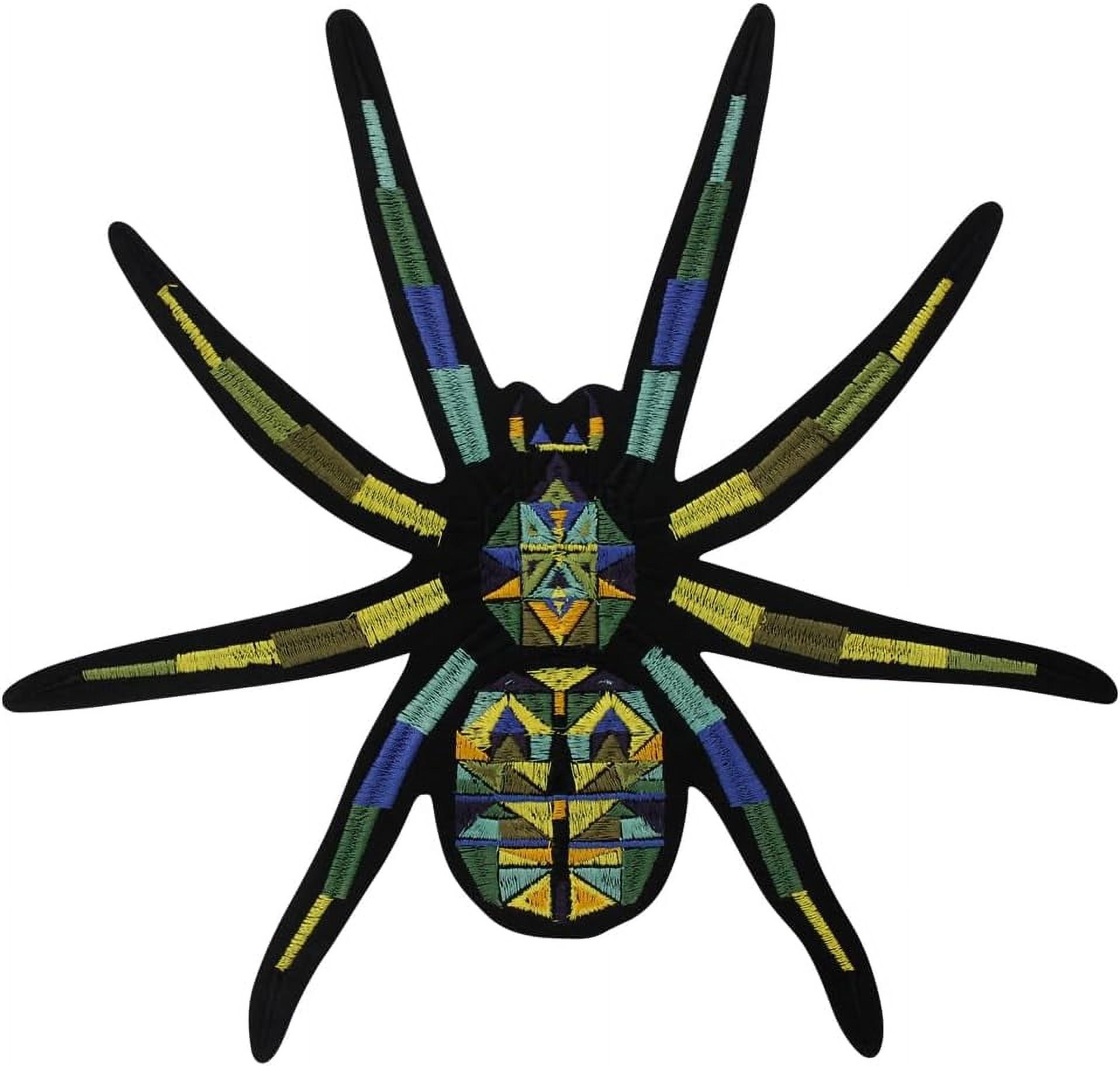 Spider Patch Colorful Spider Embroidered Applique Patch Cool Patch for ...