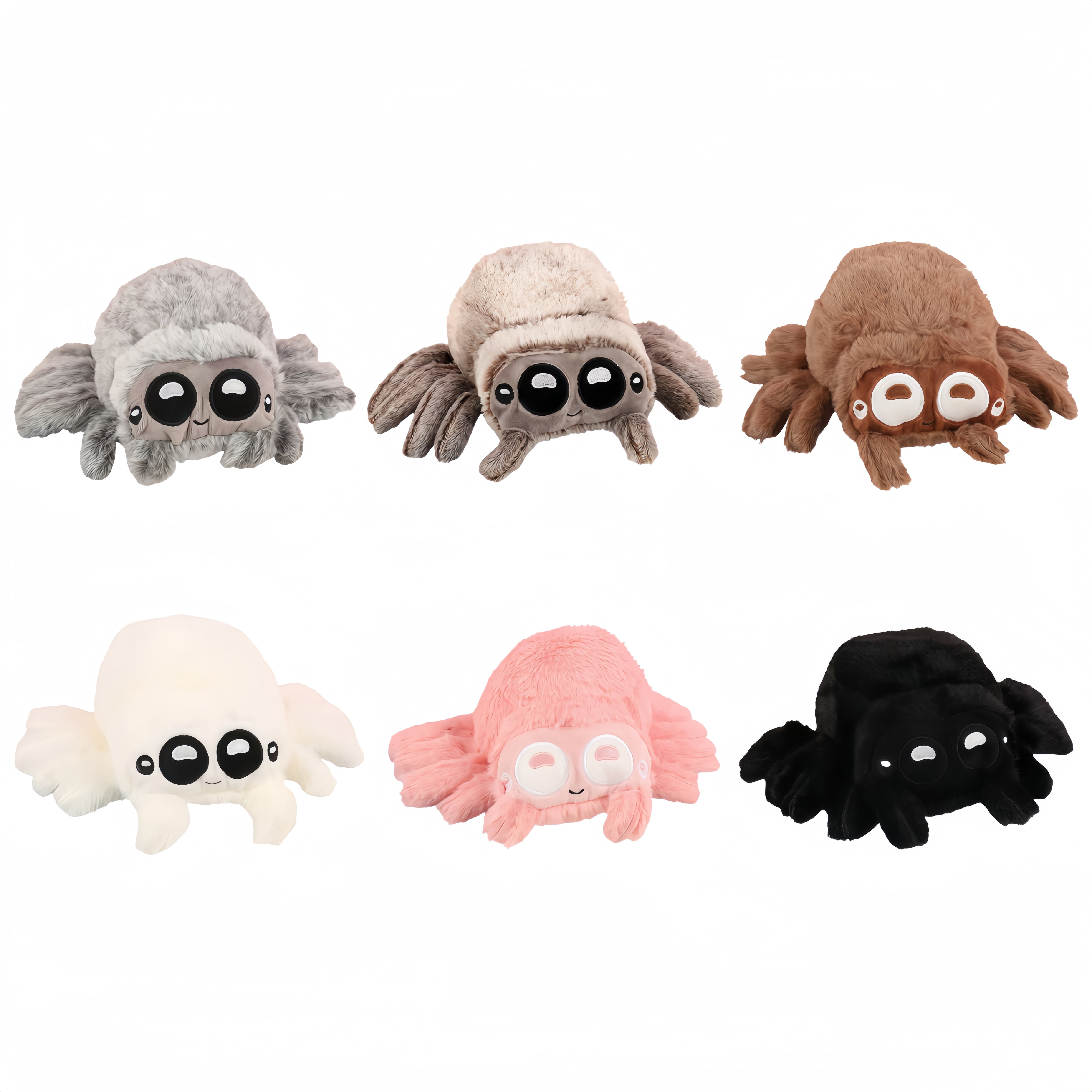 Spider Plush 6.7 inch - Spider Stuffed Animal:Great Jumping Cute Spider ...