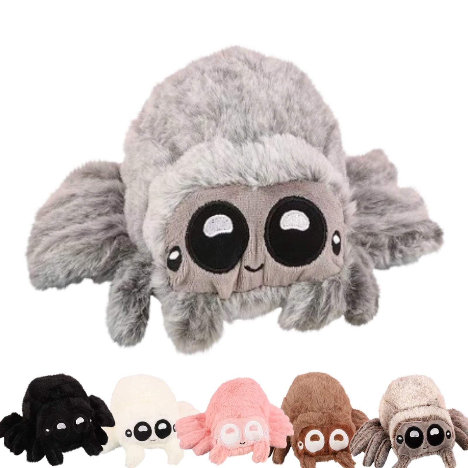 Spider Plush Toy,Cute Spider Plush Toy,Soft Jumping Spider Plush Toy ...