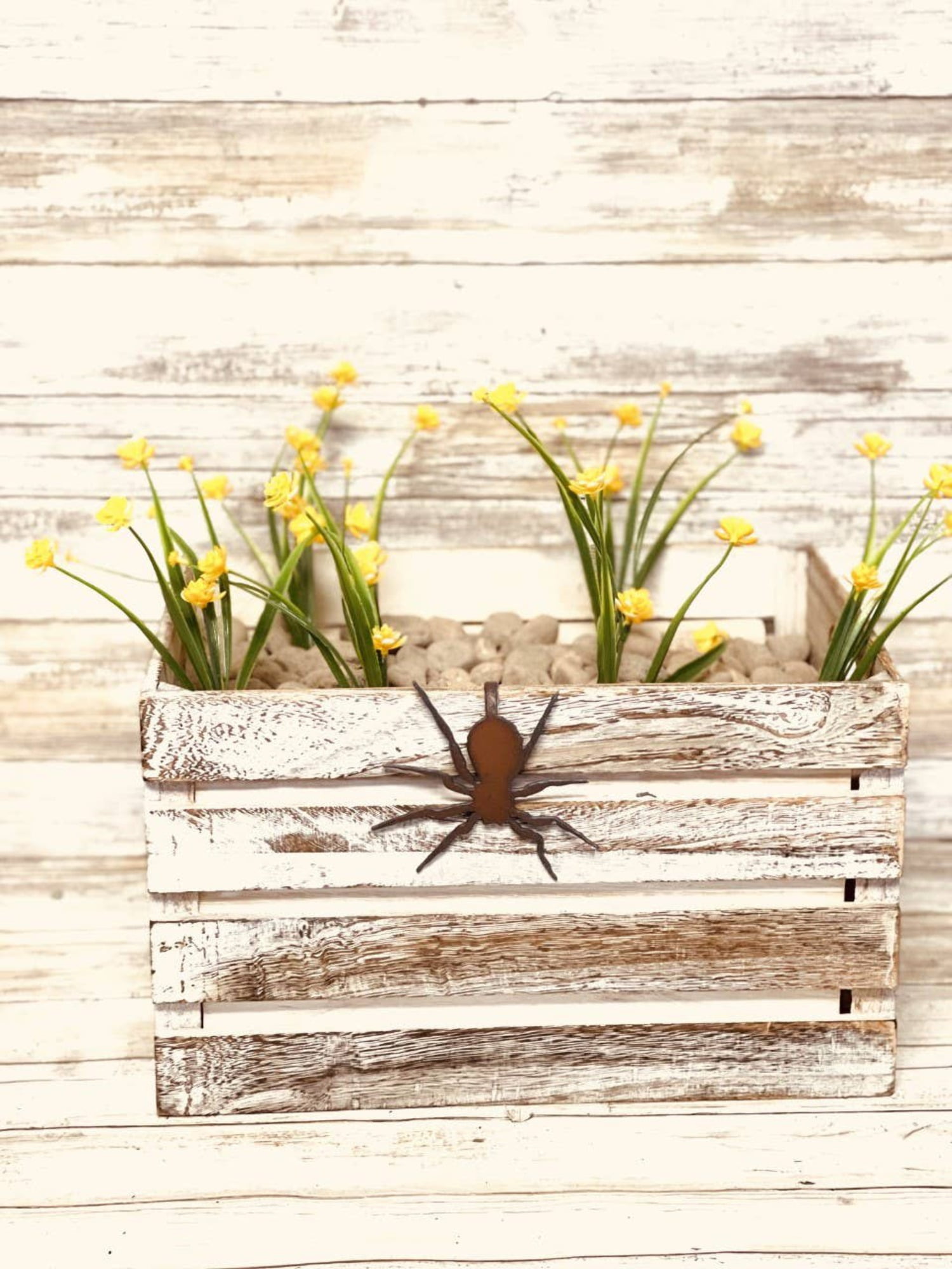 Spider Pot Climber Rustic Metal Garden Desert - Walmart.com