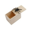 Spider Prank Box, Wooden Prank Spider Scare Box Prank Spider Fear Box ...