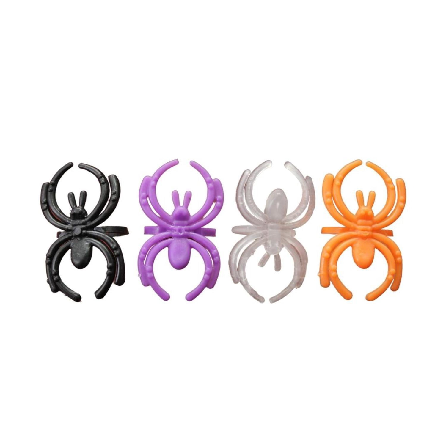 Spider Ring - Assorted Colors (Pack of 24) - Walmart.com