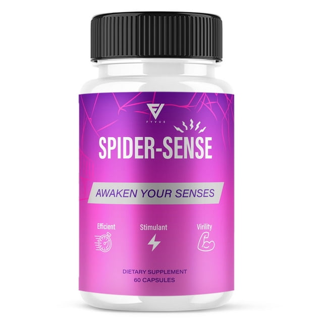 Spider Sense Pills SpiderSense Supplement Max Strength (60 Capsules ...