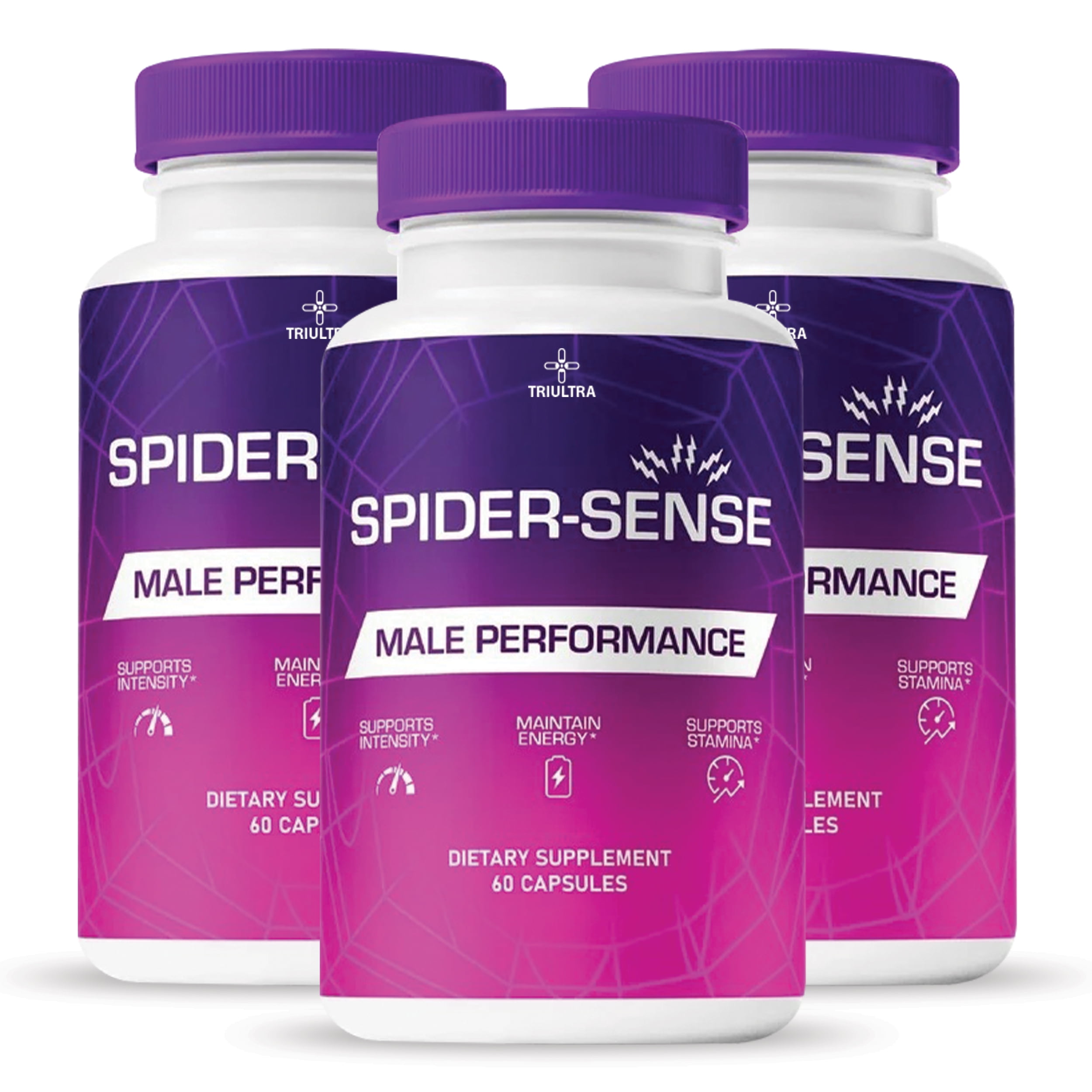 Spider Sense Pills for Men, Advanced Natural Formula with Epimedium ...
