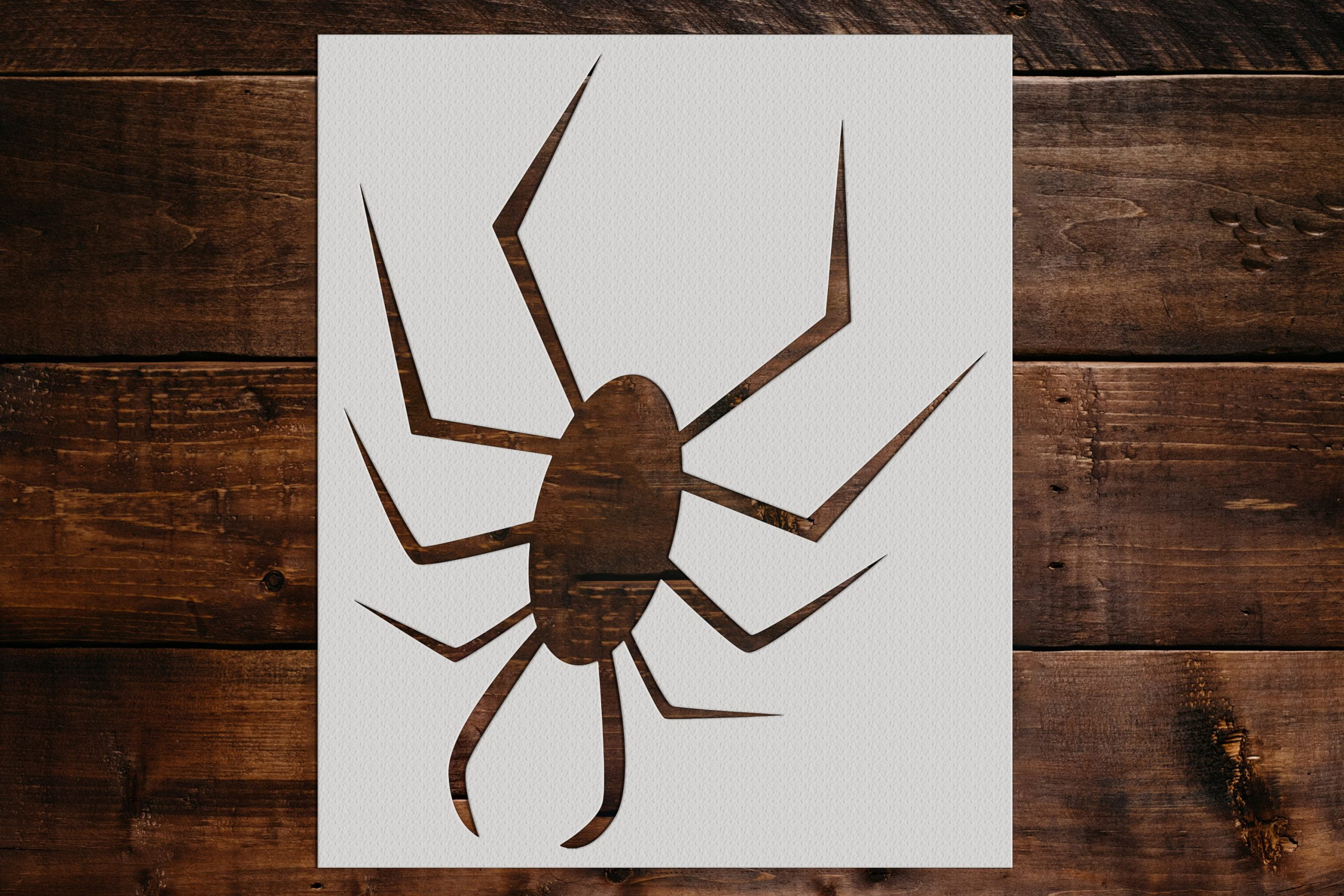 Spider Stencil - Art and Wall Stencil (18"x12") - Walmart.com