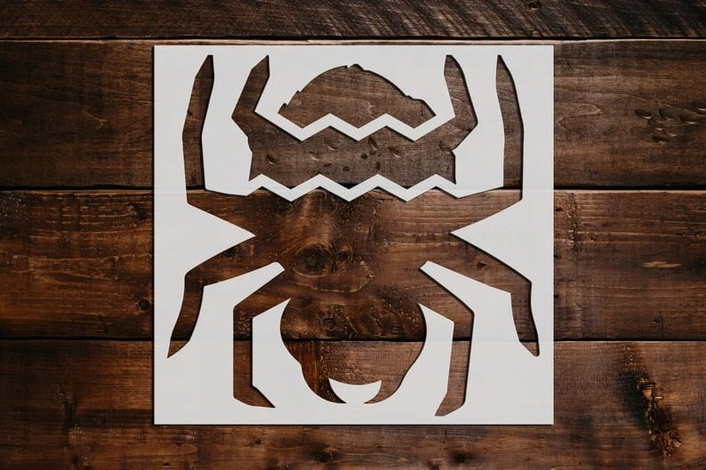 Spider Stencil - Art and Wall Stencil (51"x90") - Walmart.com
