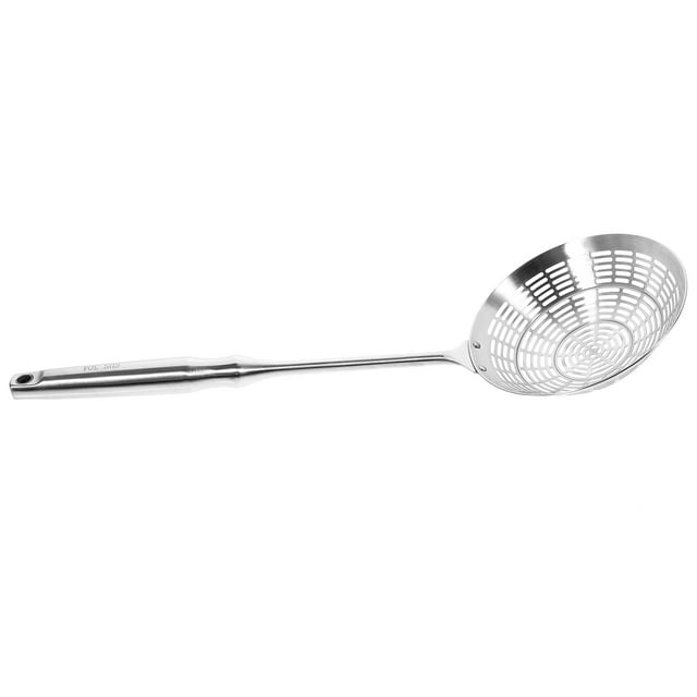 Spider Strainer Skimmer Stainless Steel Slotted Spoon Ladle Frying ...