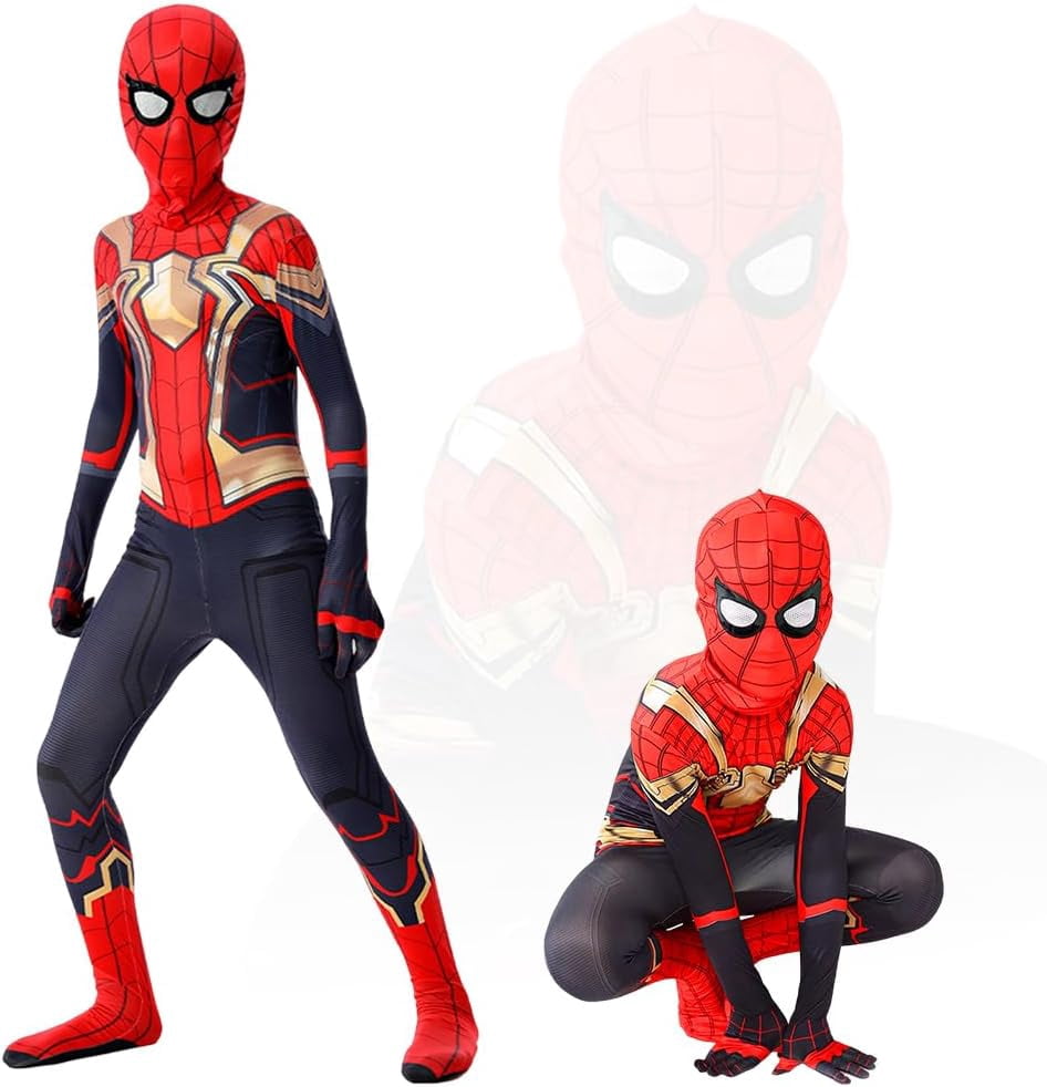 Spider Superhero Man Homecoming Costume, Classic Boys Spider Childs ...