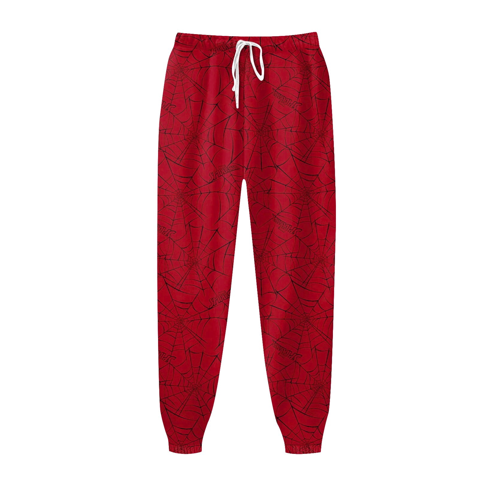 Spider Superhero Men'S Miles Morales Allover Print Adult Sleep Bottoms ...