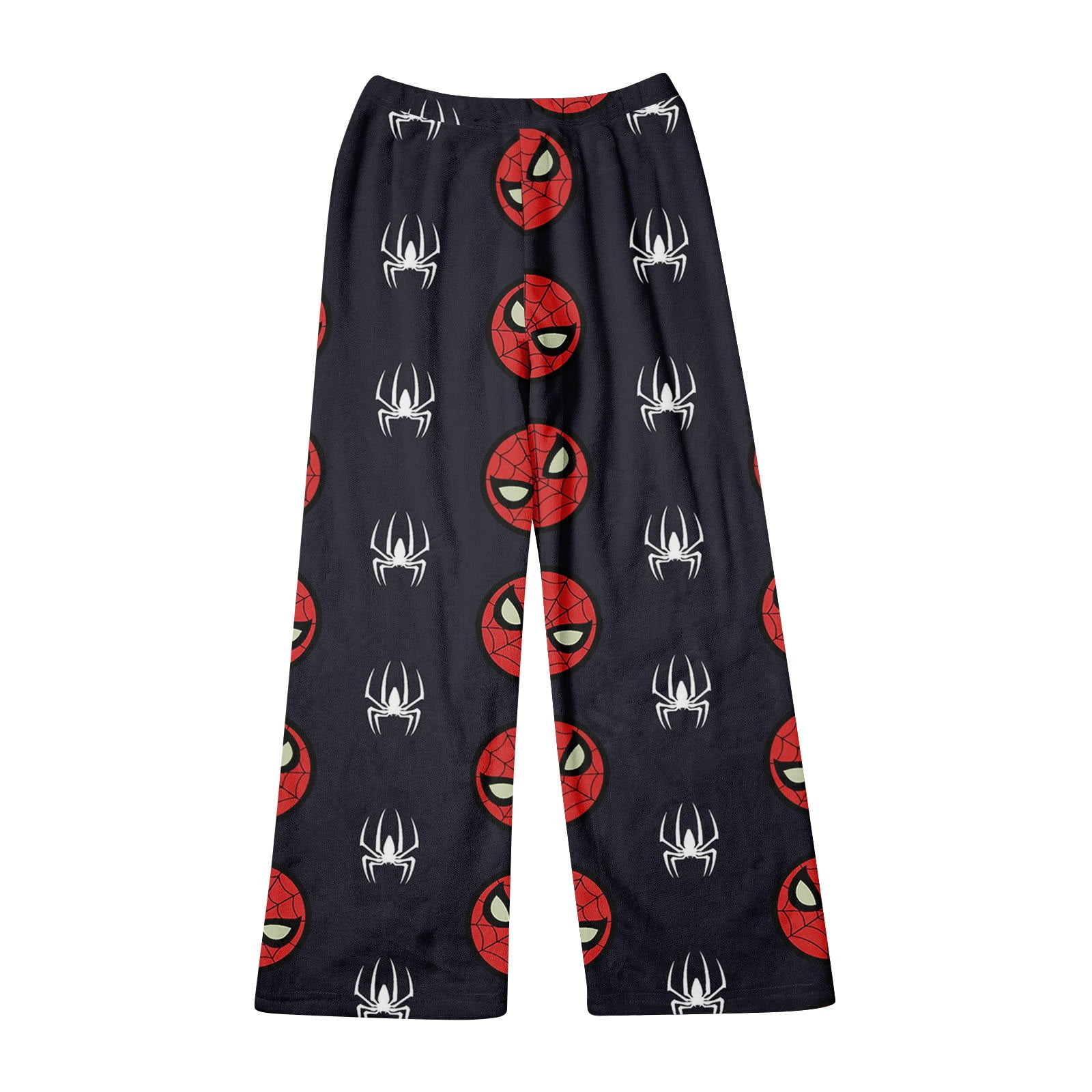 Spider Superhero Men'S Miles Morales Allover Print Adult Sleep Bottoms ...