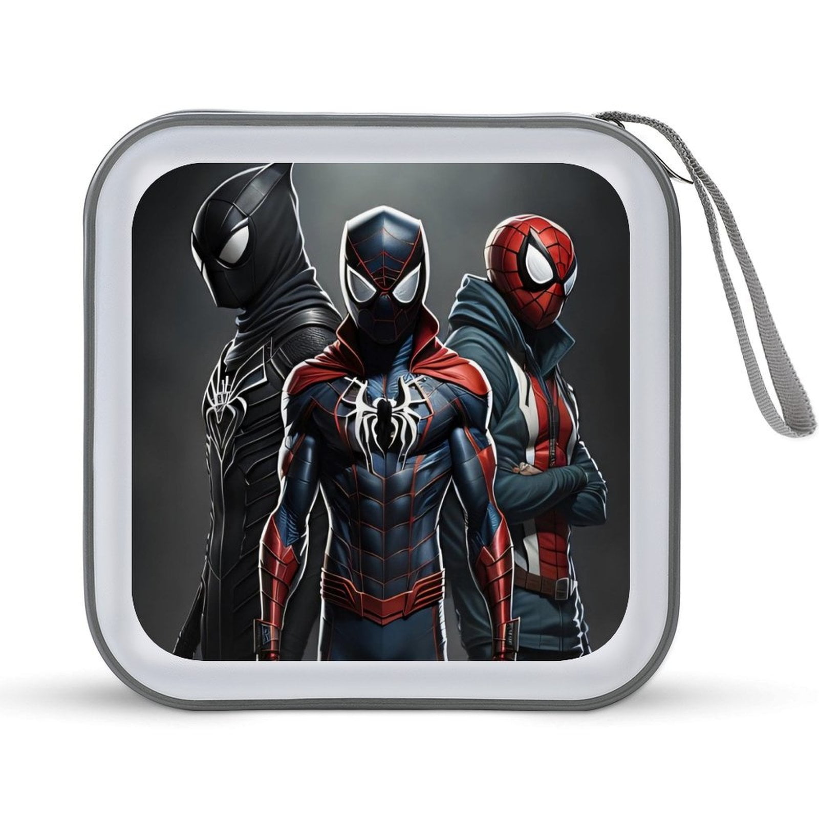Spider-Verse366 CD Case, 40 Capacity VCD/DVD Case Holders Wallet Hard ...